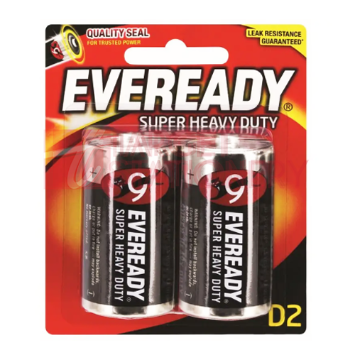 EVEREADY 1235BP2 BLACK BATTERY C 2S – Target