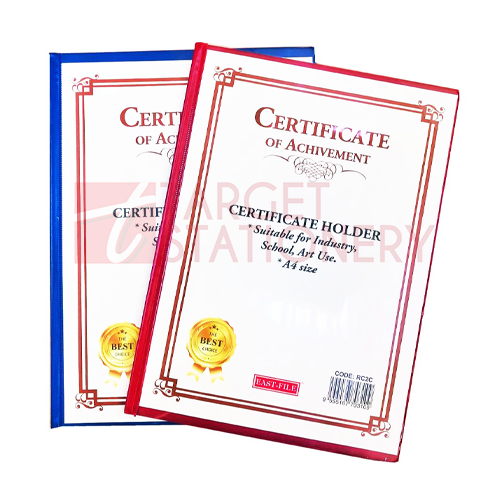 EAST FILE CERTIFICATE HOLDER – Target