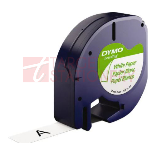 DYMO TAPE L/TAG PAPER WHITE – Target