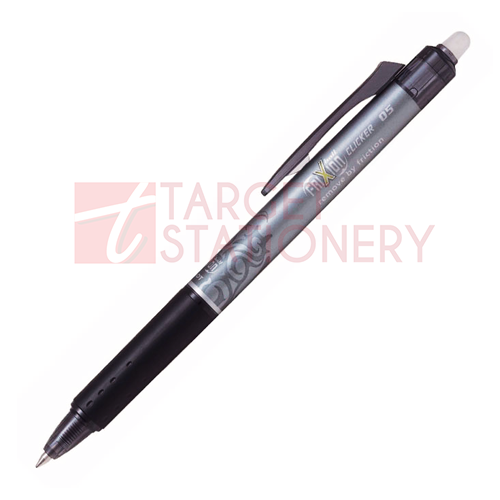 PILOT FRIXION CLICKER BALL PEN 0.5MM – BLACK – Target