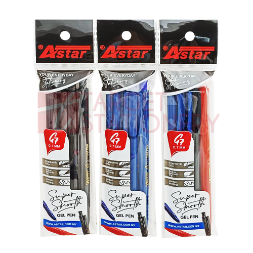 ASTAR G SERIES 0.7 GEL PEN 4S – Target